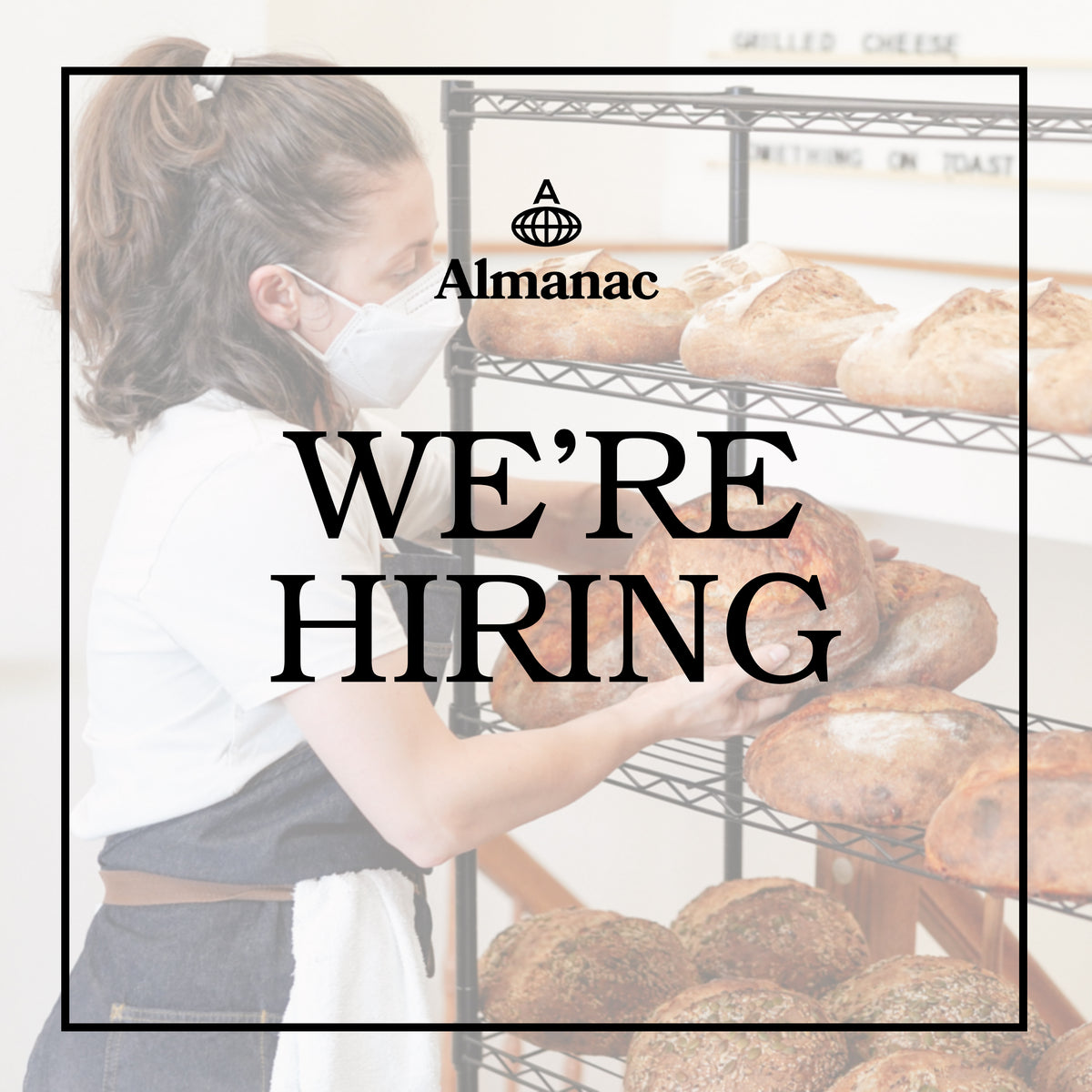 We're Hiring: Bakery & Market Retail Staff – Almanac Grain